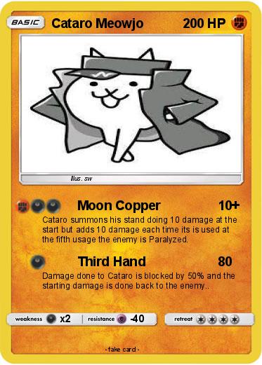 Pokémon Cataro Meowjo - Moon Copper - My Pokemon Card