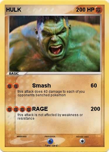 Pokémon HULK 1677 1677 - Smash - My Pokemon Card
