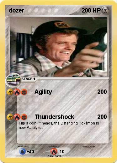 Pokémon dozer 12 12 - Agility - My Pokemon Card