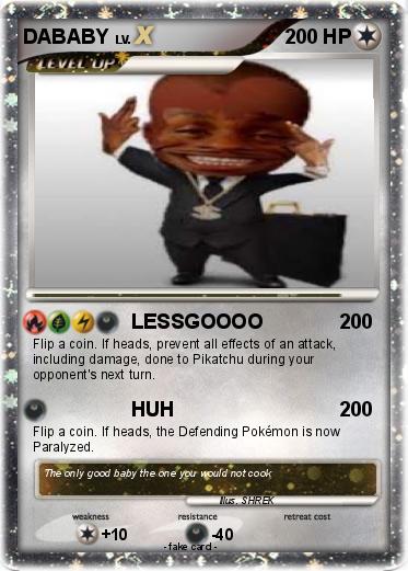 Pokémon DABABY 409 409 - LESSGOOOO - My Pokemon Card