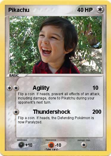 Pokémon Birthday Boy 21 21 - Party Time - My Pokemon Card