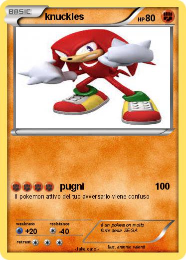 Pokémon knuckles 658 658 - pugni - My Pokemon Card