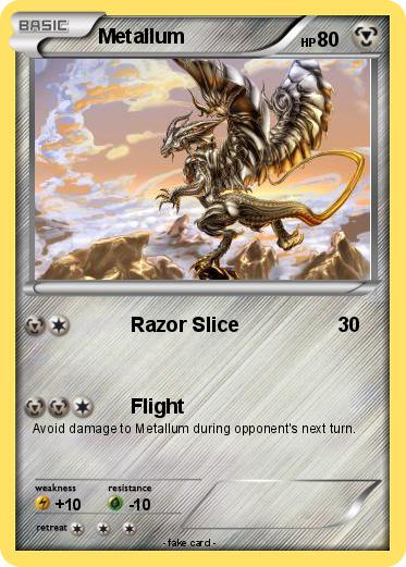 Pokémon Metallum - Razor Slice - My Pokemon Card