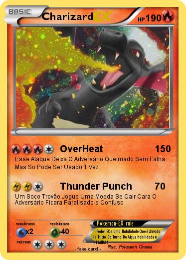 Pokémon Charizard 9640 9640 - OverHeat - My Pokemon Card