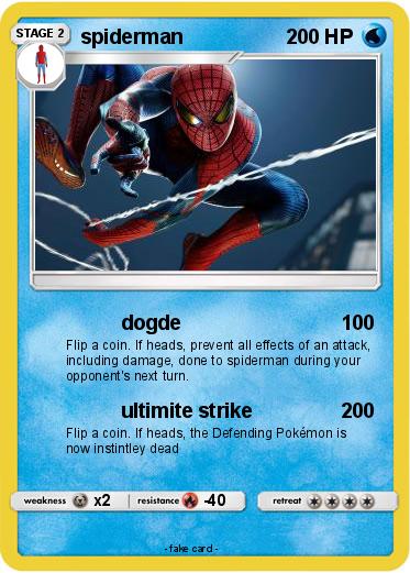 Pokémon spiderman 987 987 - dogde - My Pokemon Card