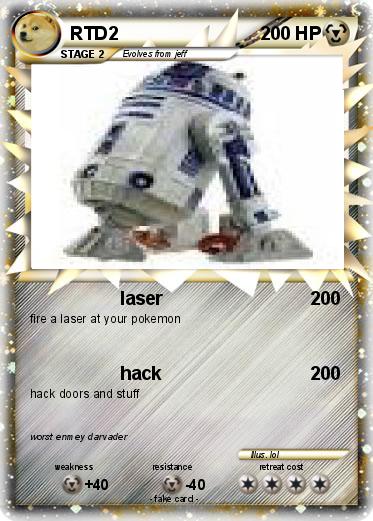Pokémon RTD2 - laser - My Pokemon Card