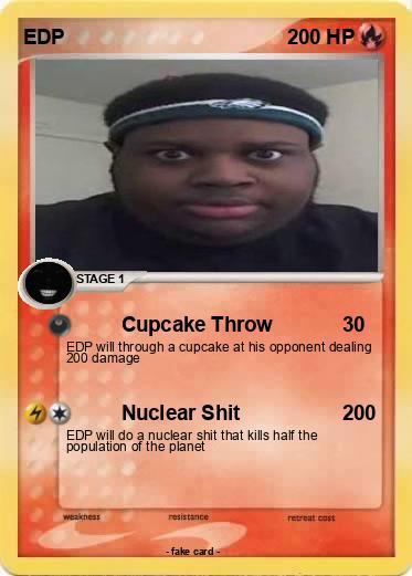 Pokémon EDP 32 32 - Cupcake Throw - My Pokemon Card