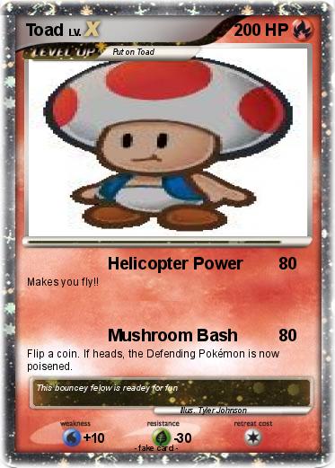 Pokémon Toad 434 434 - Helicopter Power - My Pokemon Card