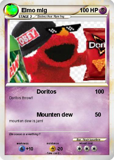 Pokémon Elmo mlg - Doritos - My Pokemon Card