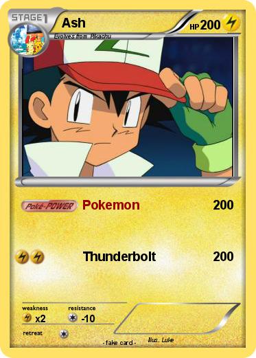 Pokémon Ash 2364 2364 - Pokemon - My Pokemon Card
