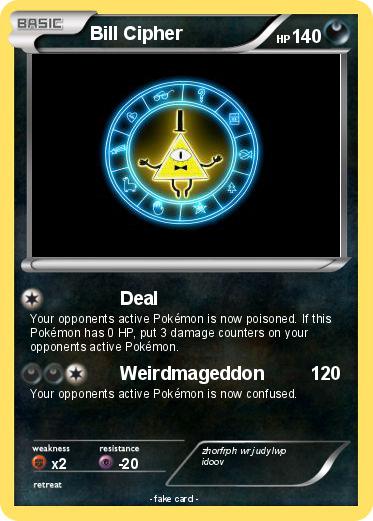 Pokémon Bill Cipher 308 308 - Deal - My Pokemon Card