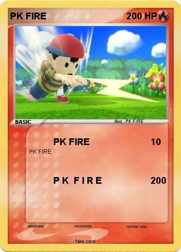 Pokémon PK FIRE - PK FIRE - My Pokemon Card