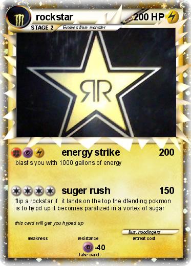 Pokémon rockstar 27 27 - energy strike - My Pokemon Card