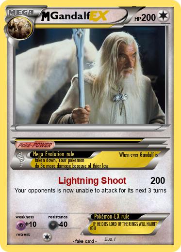 Pokémon Gandalf 477 477 - Lightning Shoot - My Pokemon Card