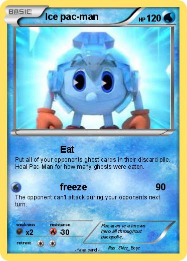 Pokémon Ice pac man - Eat - My Pokemon Card