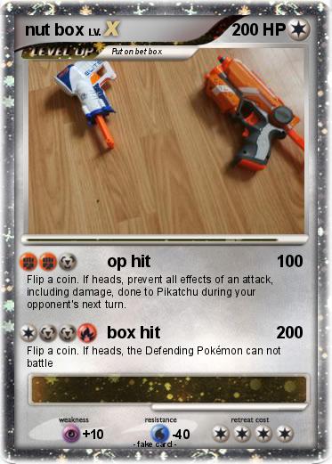 Pokémon nut box - op hit - My Pokemon Card