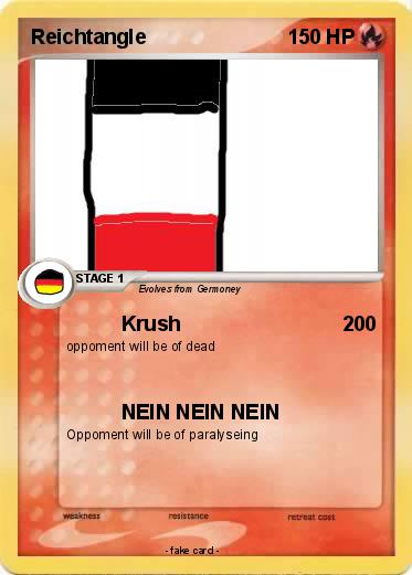 Pokémon Reichtangle 3 3 - Krush - My Pokemon Card