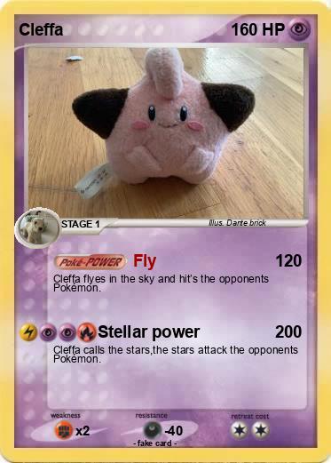 Pokémon Cleffa 63 63 - Fly - My Pokemon Card