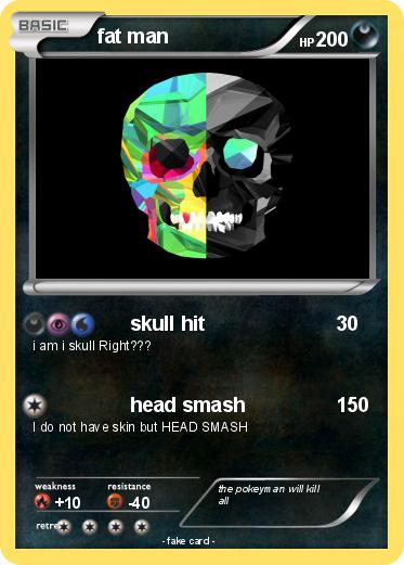 Pokémon fat man 217 217 - skull hit - My Pokemon Card