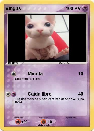 Pokémon Bingus 175 175 - Mirada - Mi carta pokémon