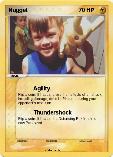 Pokémon Nugget 87 87 - Agility - My Pokemon Card