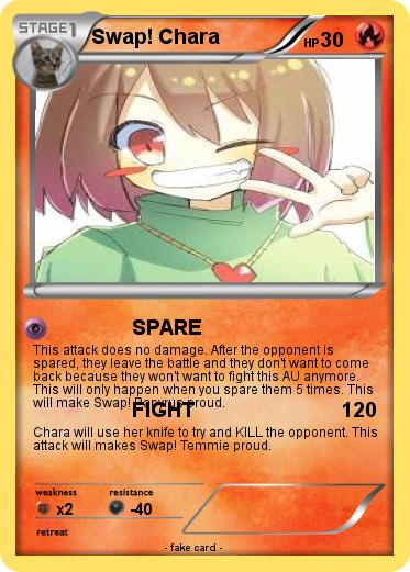 Pokémon Swap Chara 1 1 - SPARE - My Pokemon Card