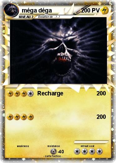 Pokémon mega dega - Recharge - Ma carte Pokémon