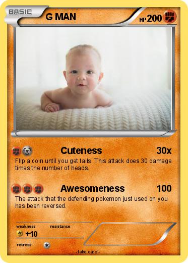 Pokémon G MAN 38 38 - Cuteness - My Pokemon Card