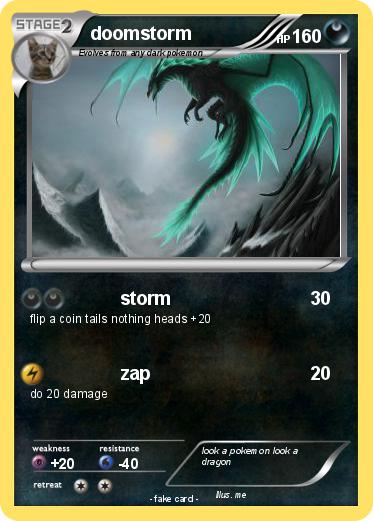 Pokémon doomstorm - storm - My Pokemon Card