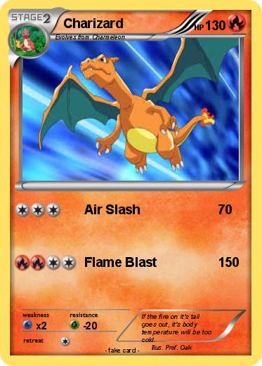 Pokémon Charizard 7914 7914 - Air Slash - My Pokemon Card