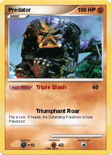 Pokémon Predator 508 508 - Triple Slash - My Pokemon Card