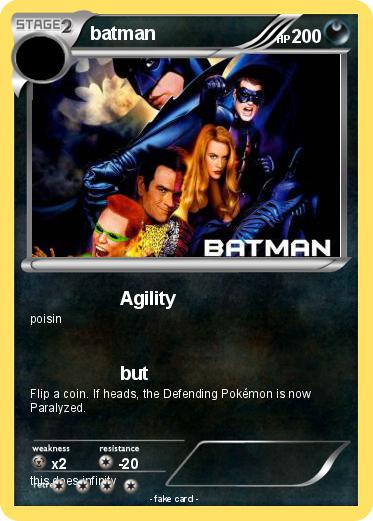 Pokémon batman 1413 1413 - Agility - My Pokemon Card