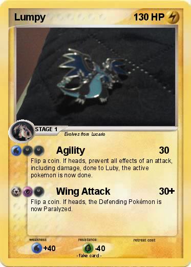 Pokémon Lumpy 155 155 - Agility - My Pokemon Card