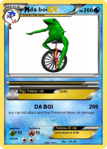 Pokémon da boi 1 1 - DA BOI - My Pokemon Card