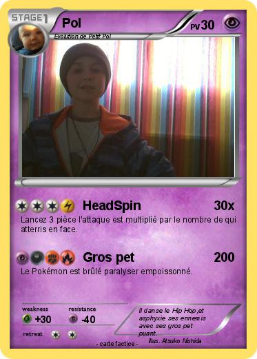 Pokémon Pol 16 16 - HeadSpin - Ma carte Pokémon
