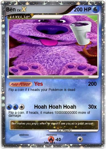 Pokémon Ben 2638 2638 - Yes - My Pokemon Card