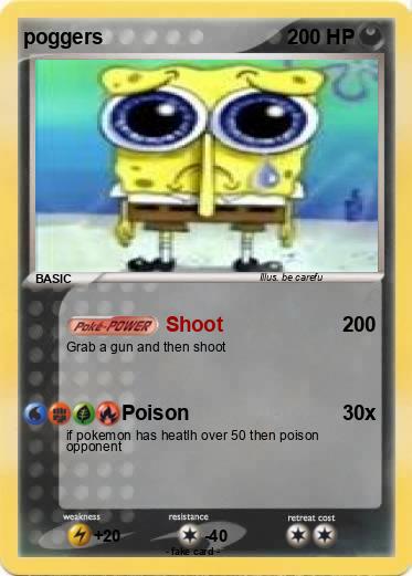 Pokémon poggers 18 18 - Shoot - My Pokemon Card