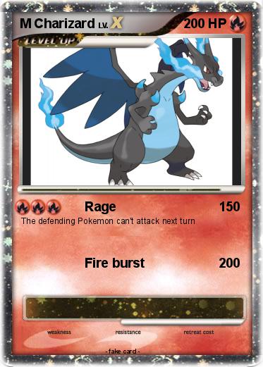 Pokémon M Charizard 330 330 - Rage - My Pokemon Card