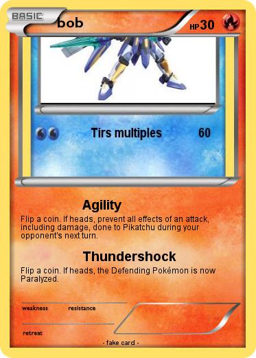 Pokémon bob 4184 4184 - Agility - My Pokemon Card
