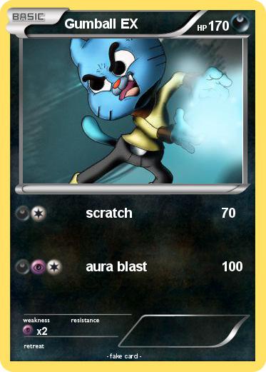 Pokémon Gumball EX 13 13 - scratch - My Pokemon Card