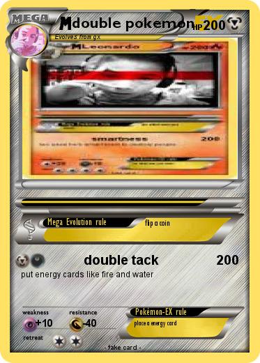 Pokémon double pokemon 6 6 - double tack - My Pokemon Card