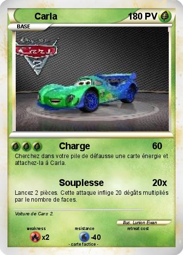 Pokémon Carla 44 44 - Charge - Ma carte Pokémon