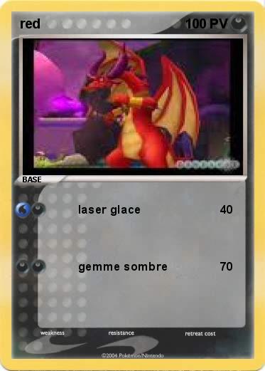 Pokémon red 247 247 - laser glace - Ma carte Pokémon