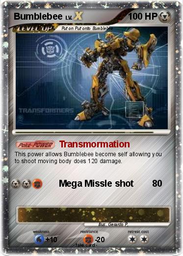 Pokémon Bumblebee 232 232 - Transmormation - My Pokemon Card