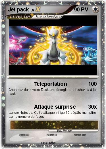 Pokémon Jet pack 20 20 - Teleportation - Ma carte Pokémon