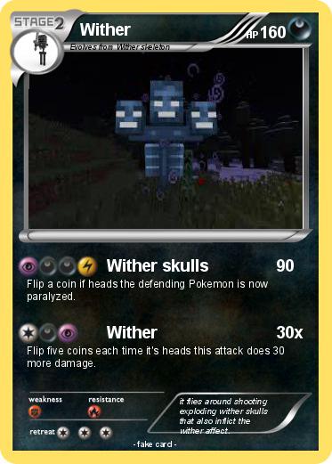 Pokémon Wither 759 759 - Wither skulls - My Pokemon Card