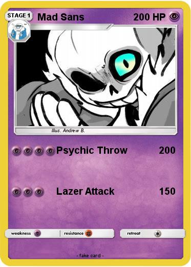 Pokémon Mad Sans 7 7 - Psychic Throw - My Pokemon Card