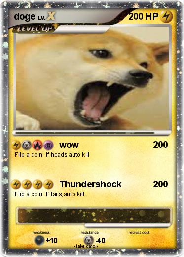 Pokémon doge 2116 2116 - wow - My Pokemon Card