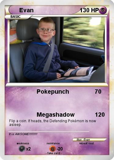 Pokémon Evan 663 663 - Pokepunch - My Pokemon Card