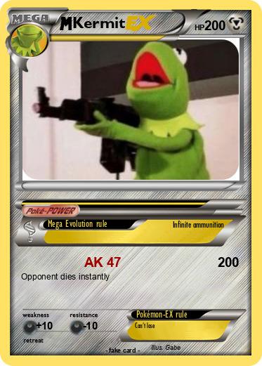 Pokémon Kermit 889 889 - AK 47 - My Pokemon Card